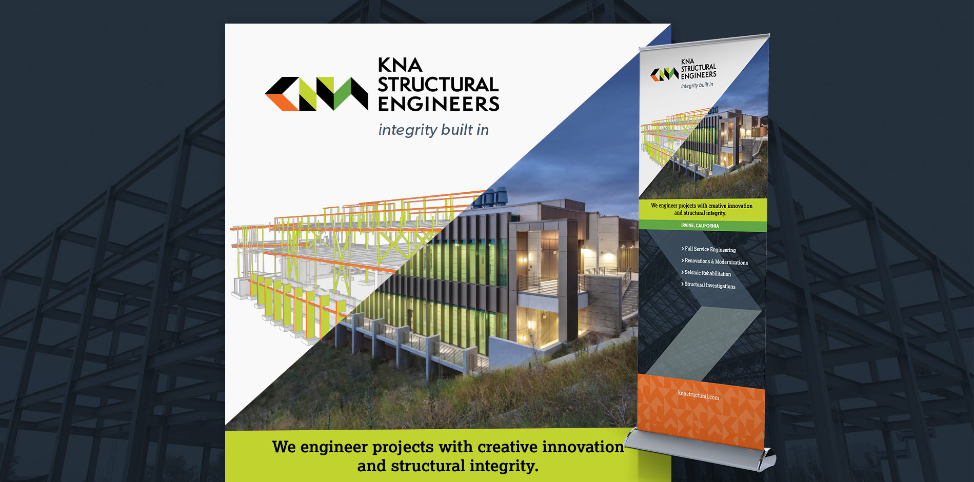 KNA Structural Engineers Brand and Website | Robert Rusnak